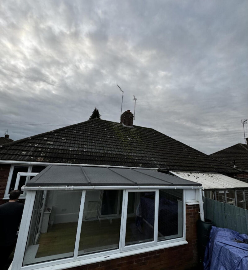 Spray Cork for Conservatory Roof - CorkRend